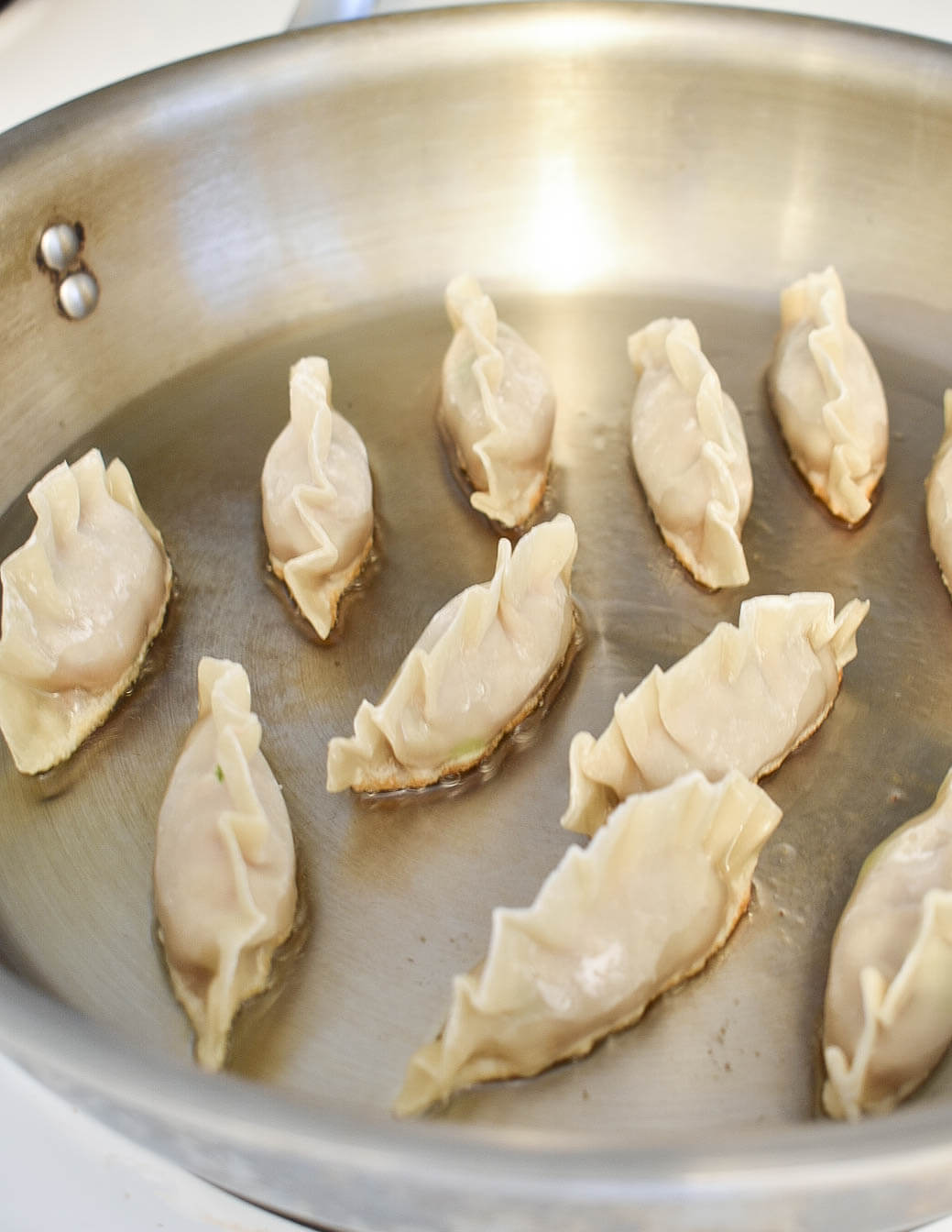 Pork Pot Stickers - Herbs & Flour