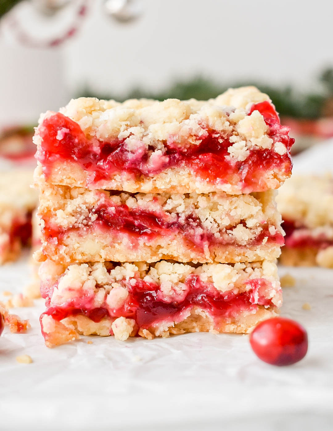 Cranberry Bars - Herbs & Flour