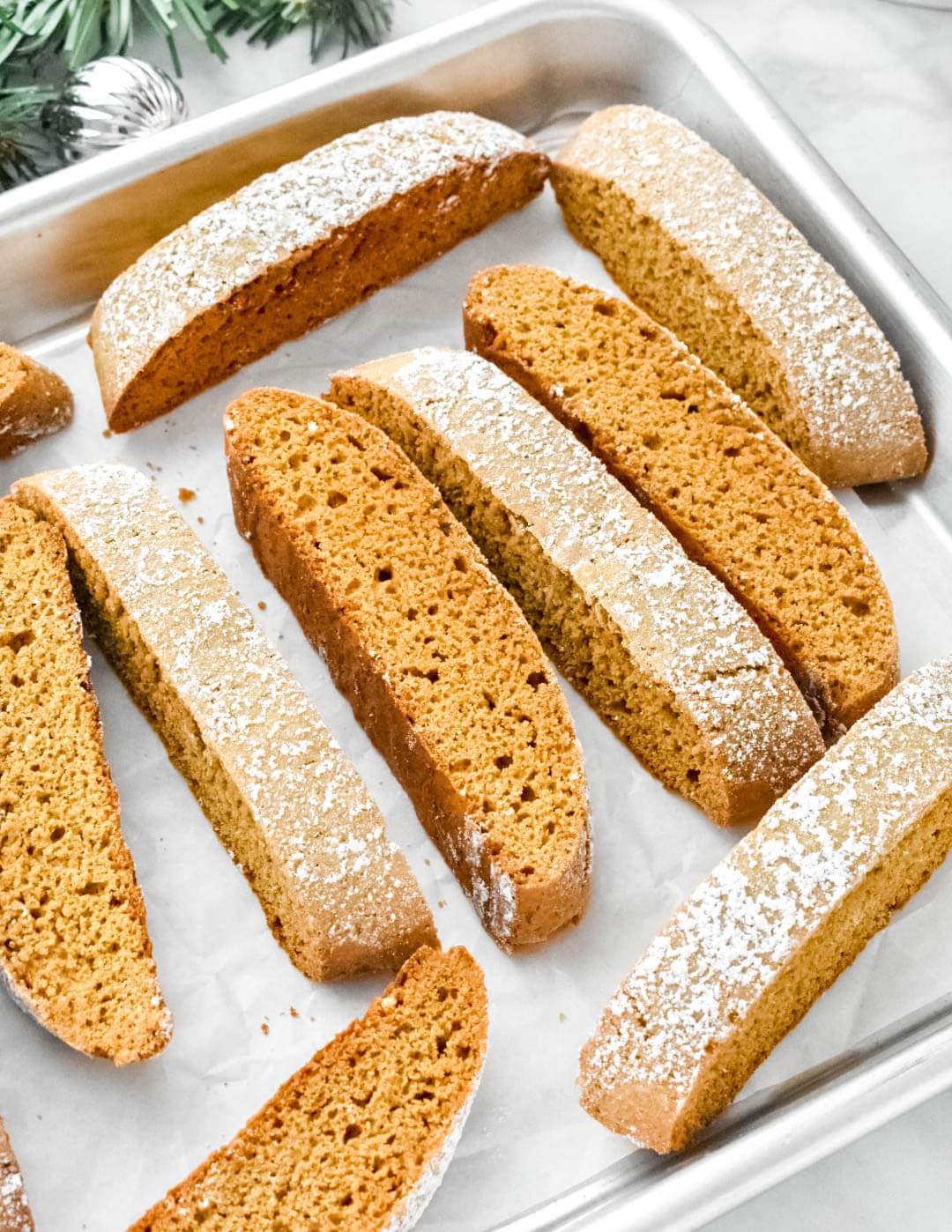 Gingerbread Biscotti - Herbs & Flour