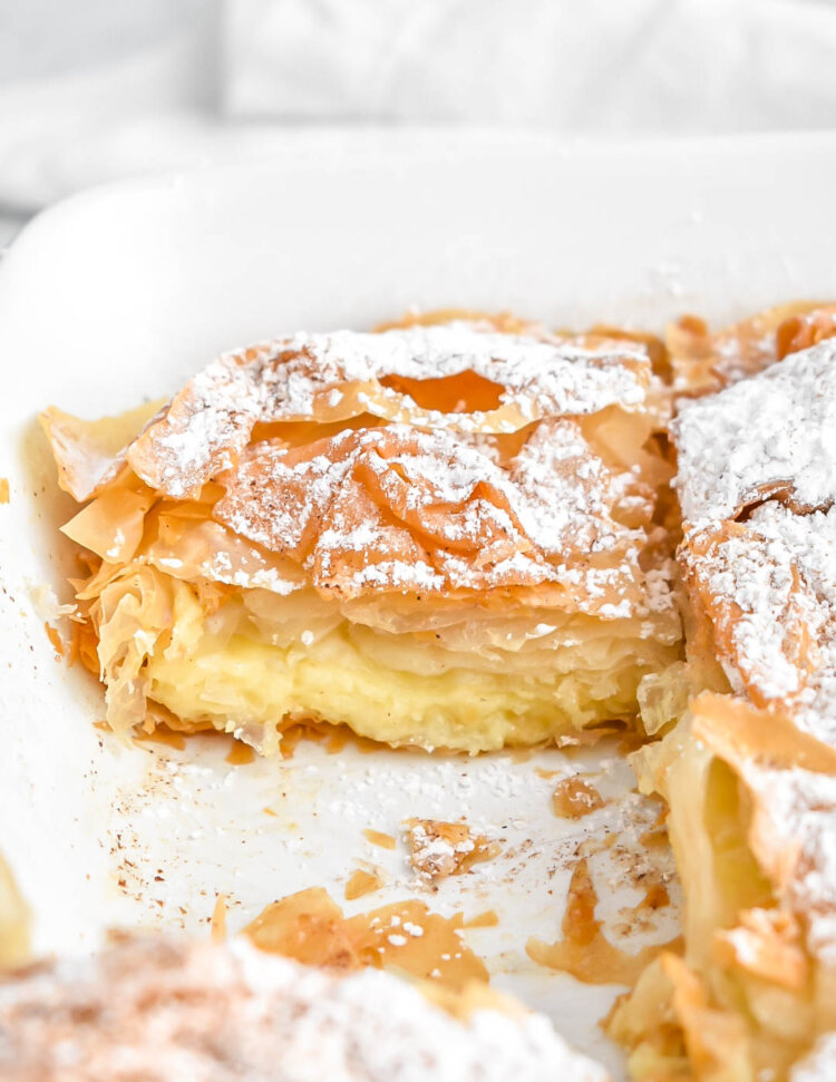 Bougatsa - Herbs & Flour