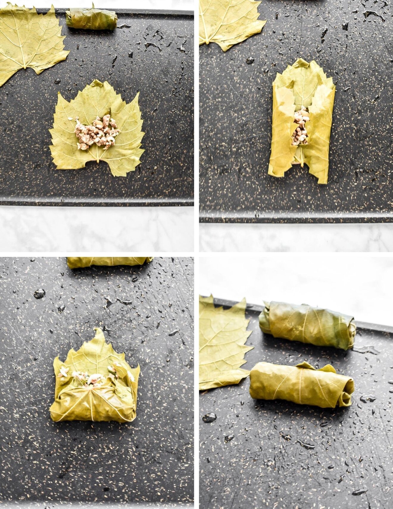 Dolmades (Greek Stuffed Grape Leaves) - Herbs & Flour