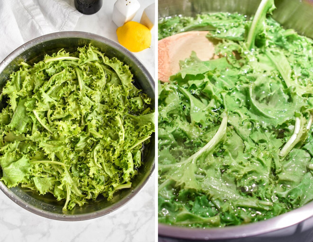 Horta Vrasta (Greek Boiled Leafy Greens) - Herbs & Flour