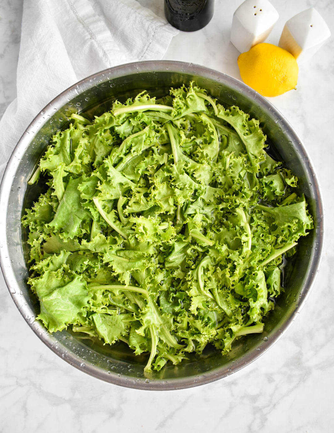 Horta Vrasta (Greek Boiled Leafy Greens) - Herbs & Flour