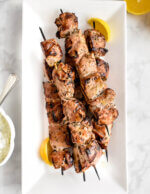Traditional Pork Souvlaki Recipe - Herbs & Flour