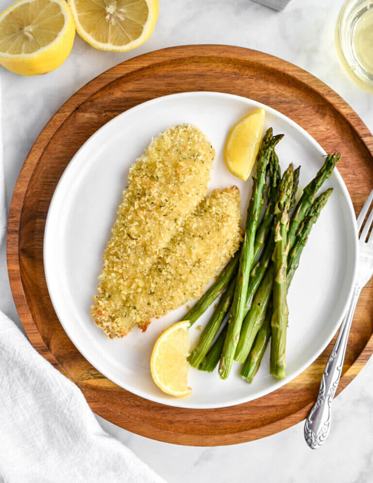 Crispy Oven Baked Fish Recipe - Herbs & Flour