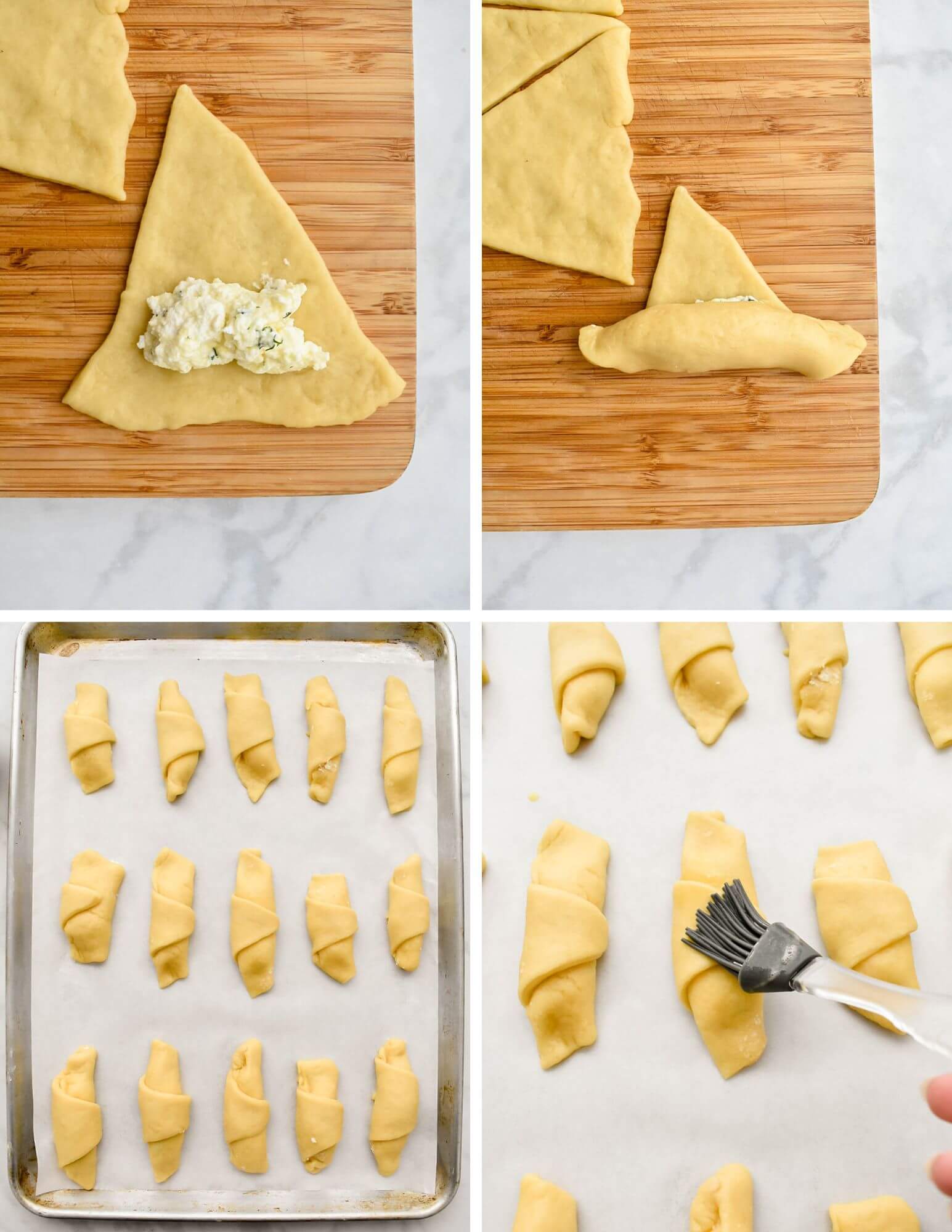Tiropita with Homemade Dough (Greek Cheese Pies) - Herbs & Flour