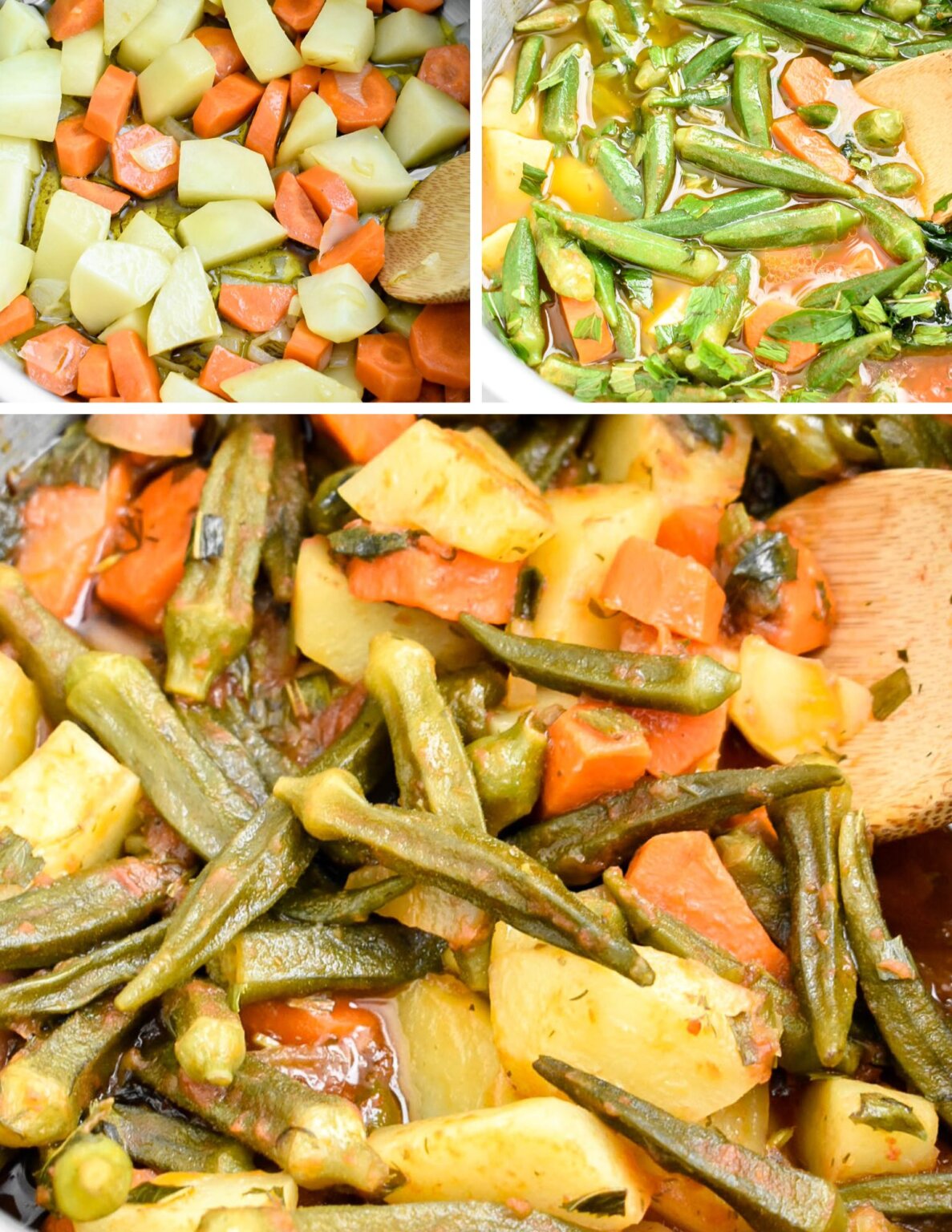 Greek Okra Stew Recipe (Bamies Latheres) - Herbs & Flour