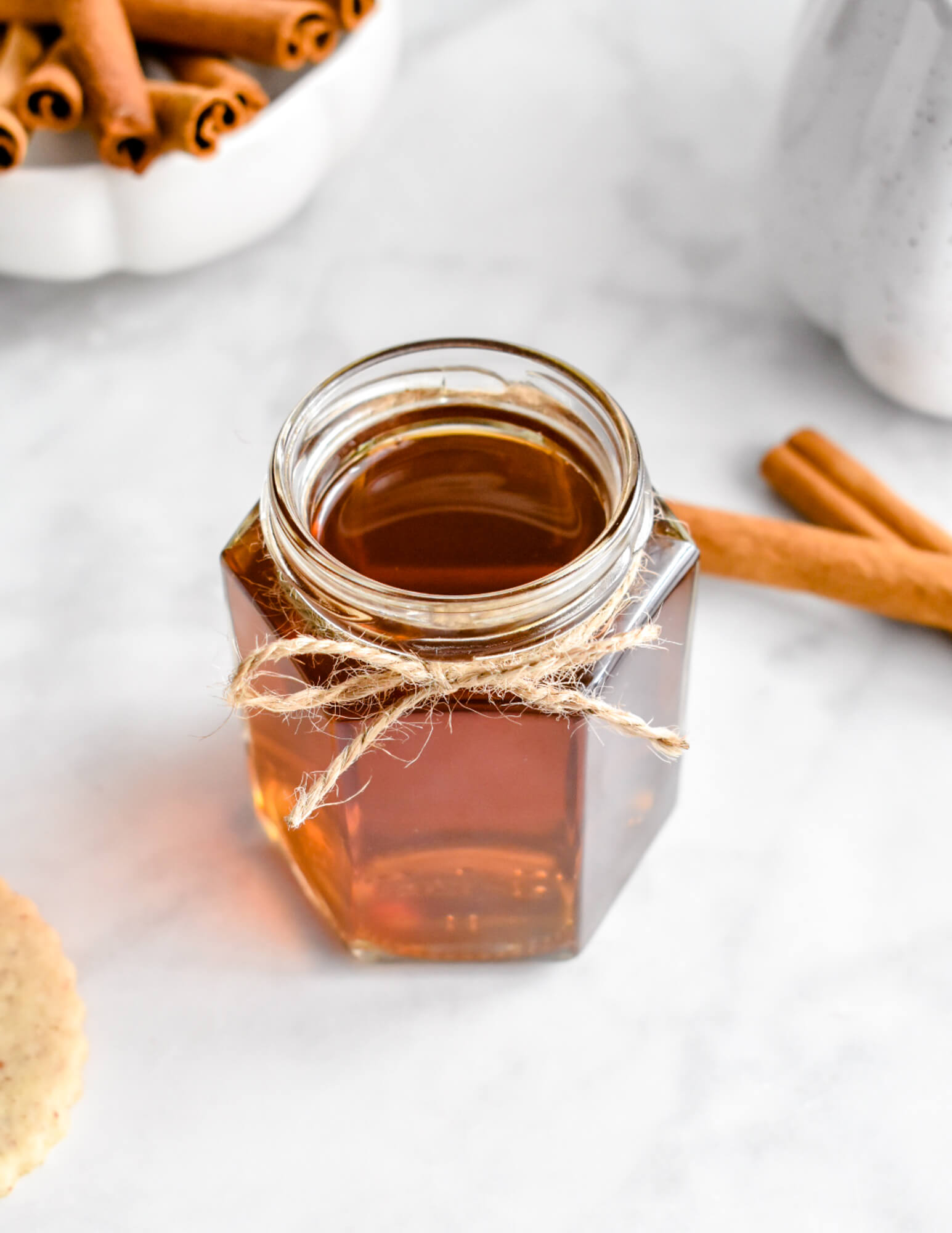 Easy Cinnamon Simple Syrup Recipe - Herbs & Flour