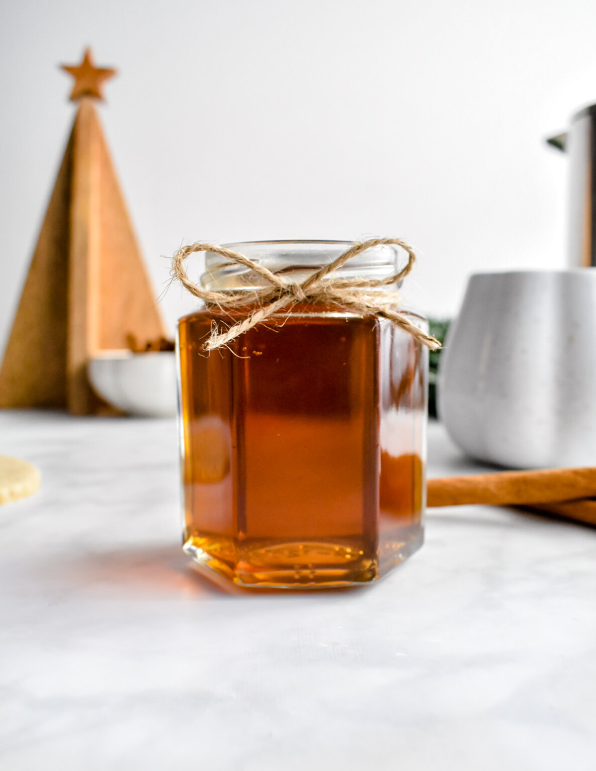 Easy Cinnamon Simple Syrup Recipe - Herbs & Flour