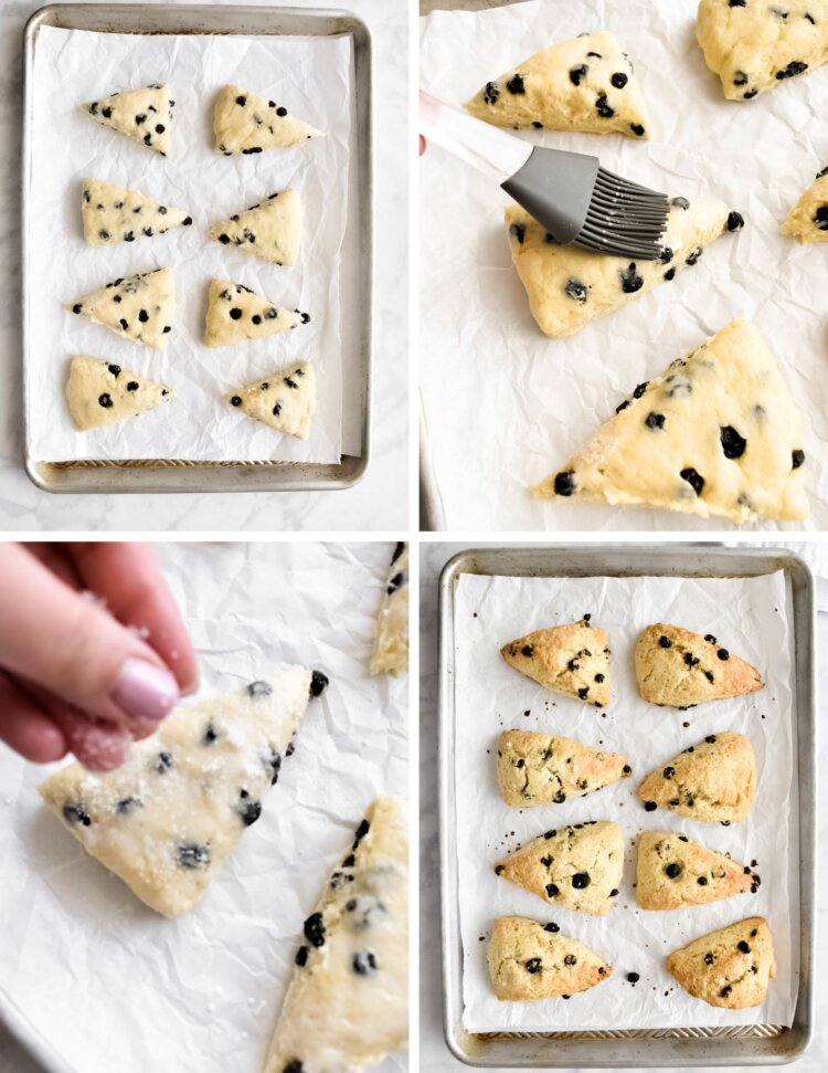 Blueberry Scones - Herbs & Flour