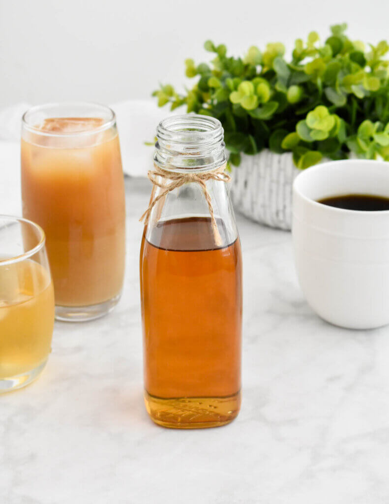 Vanilla Simple Syrup Recipe - Herbs & Flour